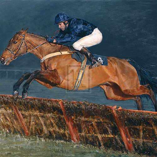 Horse Racing Posters Prints and Paintings of famous racehorses and jockeys