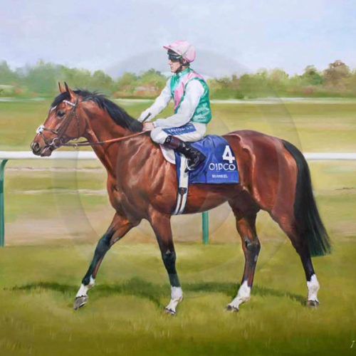 Horse Racing and equine art posters prints and paintings of Frankel
